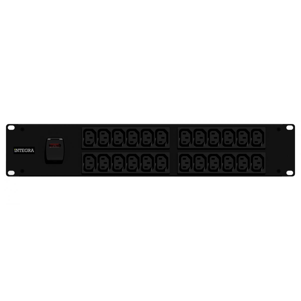 2U PDU 24 Way IEC C13 With All Cable Plug Options | DCDI